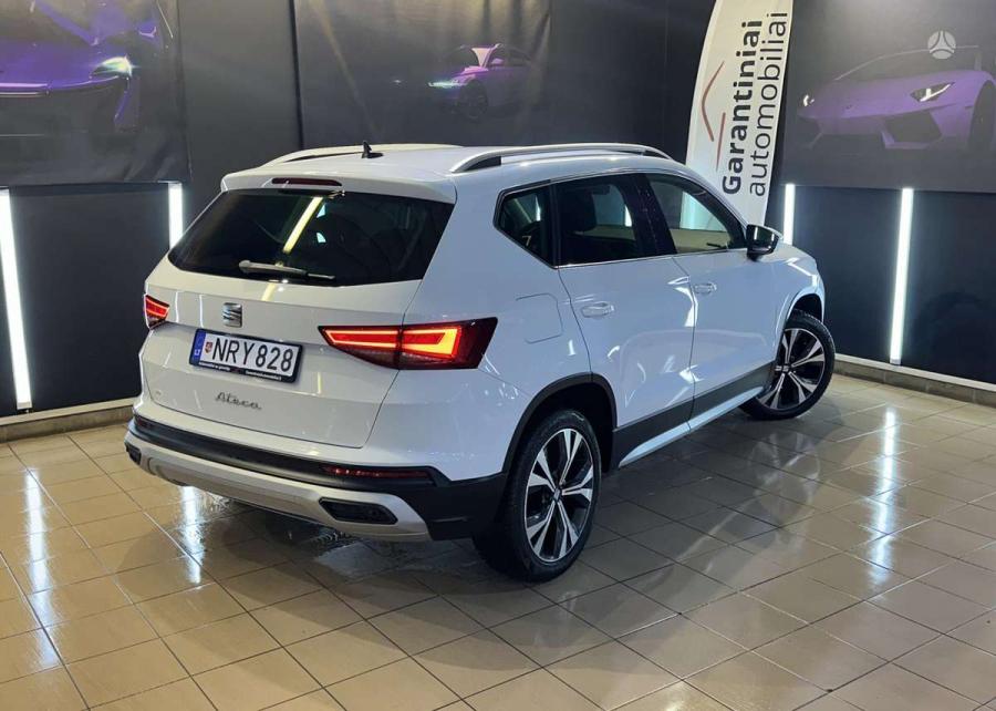 Balts SEAT Ateca 2021 Viļņa, ar dzinēja tilpumu 1.50 L un nobraukumu 164 tūkst. km par 18250 €, foto 3 vietnē AUTOMOTO.COM.LV
