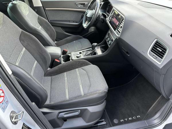 Balts SEAT Ateca 2021 Viļņa, ar dzinēja tilpumu 1.50 L un nobraukumu 164 tūkst. km par 18250 €, foto 4 vietnē AUTOMOTO.COM.LV