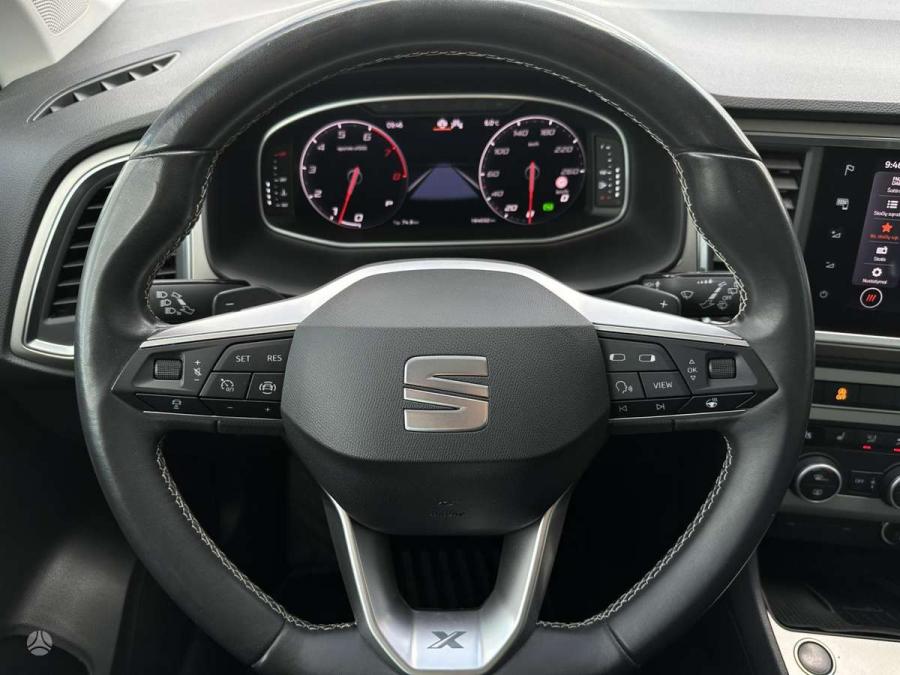 Balts SEAT Ateca 2021 Viļņa, ar dzinēja tilpumu 1.50 L un nobraukumu 164 tūkst. km par 18250 €, foto 7 vietnē AUTOMOTO.COM.LV