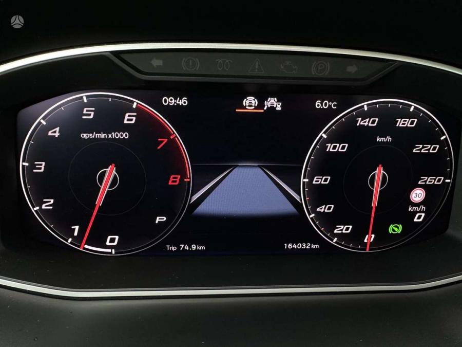Balts SEAT Ateca 2021 Viļņa, ar dzinēja tilpumu 1.50 L un nobraukumu 164 tūkst. km par 18250 €, foto 8 vietnē AUTOMOTO.COM.LV