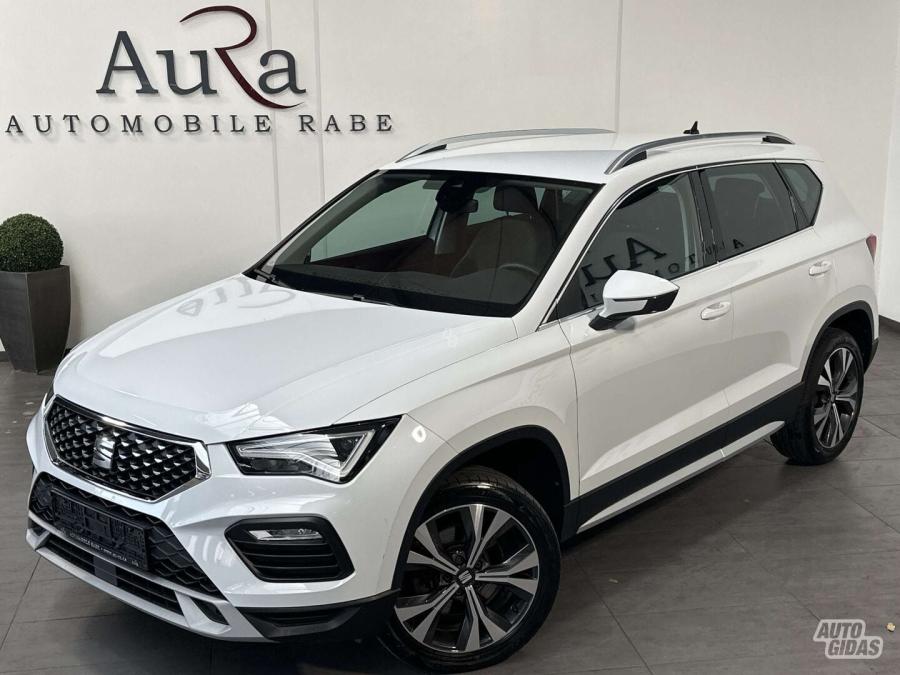 White SEAT Ateca 2022 in Kaunas, with an engine capacity of 2.00 L and mileage of 95 thousand km for 24922 €, photo 1 on AUTOMOTO.COM.LV