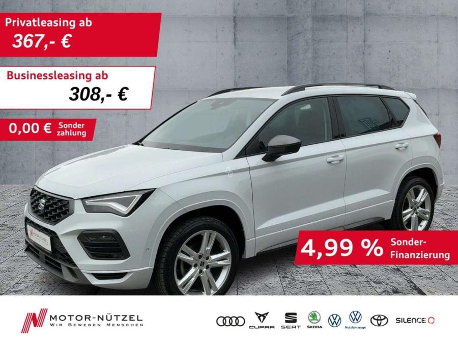 Balts SEAT Ateca 2022 Kauņa, ar dzinēja tilpumu 1.50 L un nobraukumu 40 tūkst. km par 28988 €, foto 1 vietnē AUTOMOTO.COM.LV