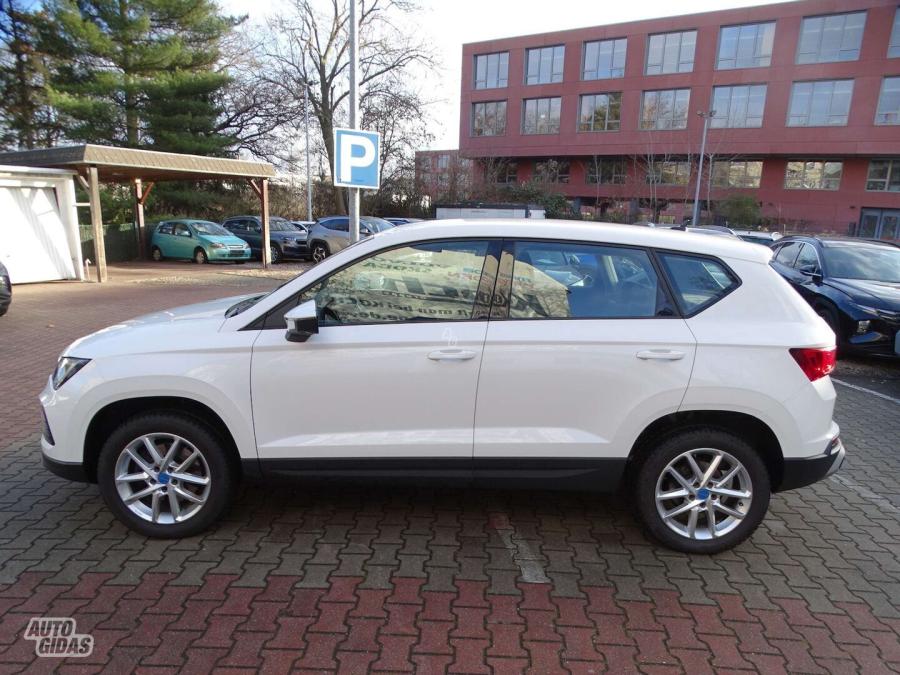 White SEAT Ateca 2022 in Kaunas, with an engine capacity of 2.00 L and mileage of 60 thousand km for 28924 €, photo 2 on AUTOMOTO.COM.LV