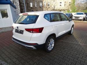 White SEAT Ateca 2022 in Kaunas, with an engine capacity of 2.00 L and mileage of 60 thousand km for 28924 €, photo 5 on AUTOMOTO.COM.LV