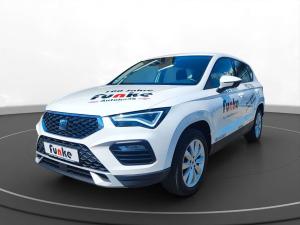 White SEAT Ateca 2022 in Kaunas, with an engine capacity of 1.50 L and mileage of 35 thousand km for 32160 €, photo  on AUTOMOTO.COM.LV