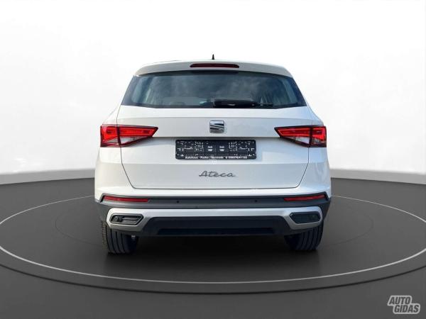White SEAT Ateca 2022 in Kaunas, with an engine capacity of 1.50 L and mileage of 39 thousand km for 28496 €, photo 4 on AUTOMOTO.COM.LV
