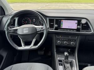 White SEAT Ateca 2022 in Siauliai, with an engine capacity of 1.50 L and mileage of 125 thousand km for 19999 €, photo 7 on AUTOMOTO.COM.LV