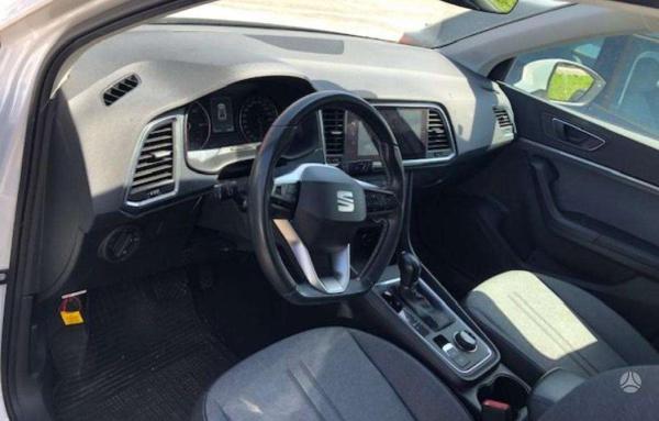 Белый Сеат Ateca 2022 в Каунас, объемом двигателя 1.97 л и пробегом 122 тыс. км за 13900 €, фото 6 на AUTOMOTO.COM.LV
