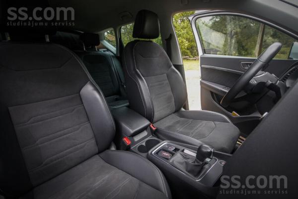 SEAT Ateca 2022 in Cesis on AUTOMOTO.COM.LV White SEAT Ateca 2022 in Cesis, with an engine capacity of 2.00 L and mileage of 77 thousand km for 21500 €, photo 10 on AUTOMOTO.COM.LV