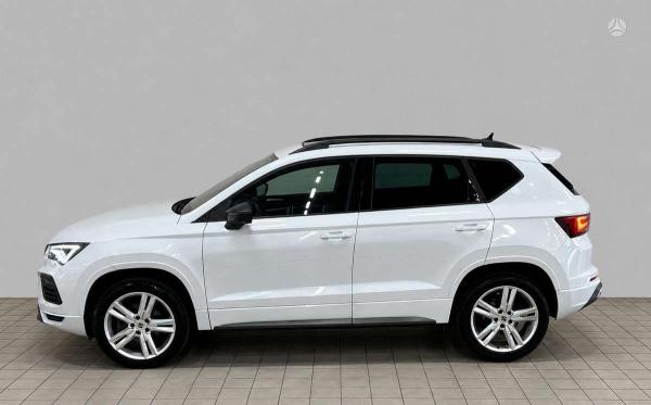 White SEAT Ateca 2023 in Kaunas, with an engine capacity of 1.97 L and mileage of 149 thousand km for 21400 €, photo 2 on AUTOMOTO.COM.LV