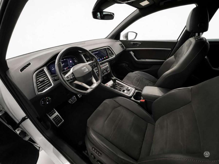 Белый Сеат Ateca 2023 в Каунас, объемом двигателя 1.97 л и пробегом 149 тыс. км за 21400 €, фото 8 на AUTOMOTO.COM.LV
