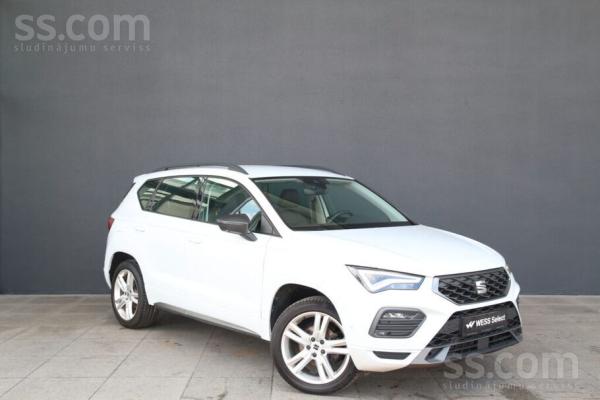 Белый Сеат Ateca 2023 в Рига, объемом двигателя 1.50 л и пробегом 67 тыс. км за 21900 €, фото 2 на AUTOMOTO.COM.LV
