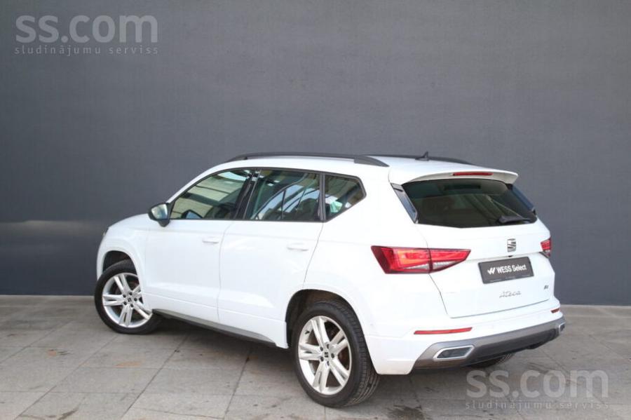 Белый Сеат Ateca 2023 в Рига, объемом двигателя 1.50 л и пробегом 67 тыс. км за 21900 €, фото 5 на AUTOMOTO.COM.LV