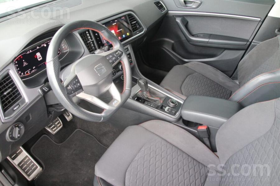 Белый Сеат Ateca 2023 в Рига, объемом двигателя 1.50 л и пробегом 67 тыс. км за 21900 €, фото 6 на AUTOMOTO.COM.LV