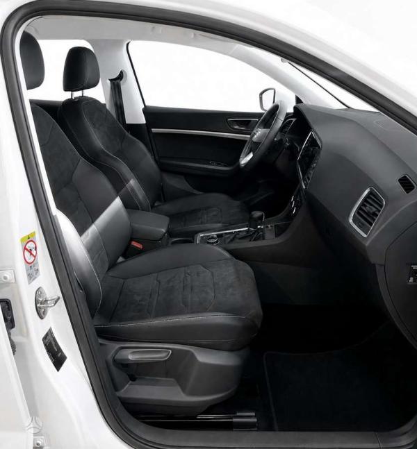 Balts SEAT Ateca 2023 Kauņa, ar dzinēja tilpumu 1.50 L un nobraukumu 119 tūkst. km par 19900 €, foto 8 vietnē AUTOMOTO.COM.LV