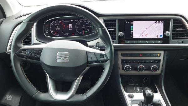 Белый Сеат Ateca 2023 в Каунас, объемом двигателя 1.50 л и пробегом 96 тыс. км за 20600 €, фото 6 на AUTOMOTO.COM.LV