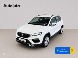 Белый Сеат Ateca 2023 в Каунас, объемом двигателя 1.97 л и пробегом 126 тыс. км за 20500 €, фото  на AUTOMOTO.COM.LV