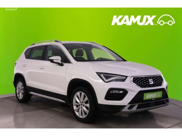 Белый Сеат Ateca 2024 в Каунас, объемом двигателя 1.50 л и пробегом 68 тыс. км за 26417 €, фото 1 на AUTOMOTO.COM.LV