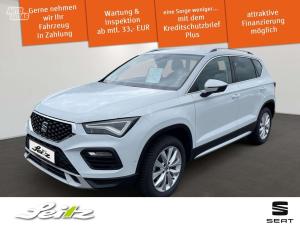 White SEAT Ateca 2024 in Kaunas, with an engine capacity of 1.50 L and mileage of 22 thousand km for 30329 €, photo  on AUTOMOTO.COM.LV