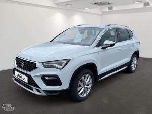 White SEAT Ateca 2024 in Kaunas, with an engine capacity of 1.50 L and mileage of 22 thousand km for 30329 €, photo 2 on AUTOMOTO.COM.LV