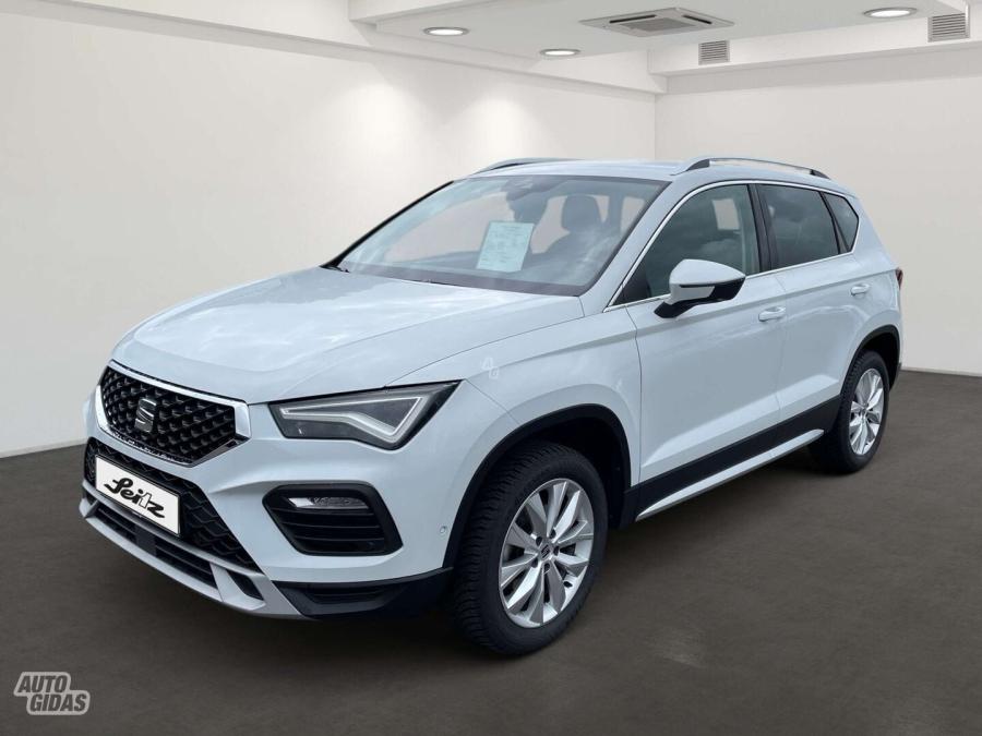 White SEAT Ateca 2024 in Kaunas, with an engine capacity of 1.50 L and mileage of 22 thousand km for 30329 €, photo 2 on AUTOMOTO.COM.LV