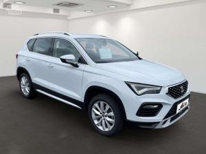 White SEAT Ateca 2024 in Kaunas, with an engine capacity of 1.50 L and mileage of 22 thousand km for 30329 €, photo 4 on AUTOMOTO.COM.LV