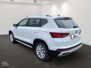 White SEAT Ateca 2024 in Kaunas, with an engine capacity of 1.50 L and mileage of 22 thousand km for 30329 €, photo 5 on AUTOMOTO.COM.LV