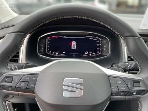 White SEAT Ateca 2024 in Kaunas, with an engine capacity of 1.50 L and mileage of 22 thousand km for 30329 €, photo 12 on AUTOMOTO.COM.LV