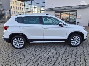 White SEAT Ateca 2024 in Kaunas, with an engine capacity of 1.50 L and mileage of 37 thousand km for 29600 €, photo 7 on AUTOMOTO.COM.LV