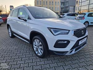 White SEAT Ateca 2024 in Kaunas, with an engine capacity of 1.50 L and mileage of 37 thousand km for 29600 €, photo 8 on AUTOMOTO.COM.LV