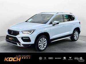 Balts SEAT Ateca 2025 Kauņa, ar dzinēja tilpumu 1.50 L un nobraukumu 24 tūkst. km par 33209 €, foto  vietnē AUTOMOTO.COM.LV
