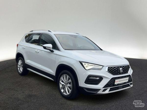 White SEAT Ateca 2025 in Kaunas, with an engine capacity of 1.50 L and mileage of 26 thousand km for 32119 €, photo 5 on AUTOMOTO.COM.LV