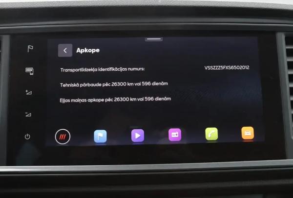 Balts SEAT Ateca 2025 Rīga, ar dzinēja tilpumu 2.00 L un nobraukumu 5 tūkst. km par 36490 €, foto 6 vietnē AUTOMOTO.COM.LV