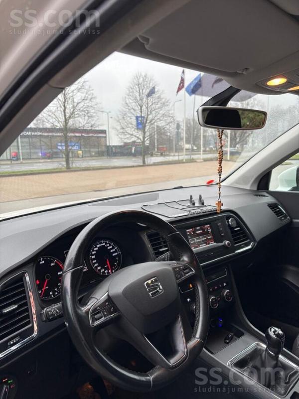 Balts SEAT Ateca 2017 Rīga, ar dzinēja tilpumu 2.00 L un nobraukumu 157 tūkst. km par 13200 €, foto 5 vietnē AUTOMOTO.COM.LV