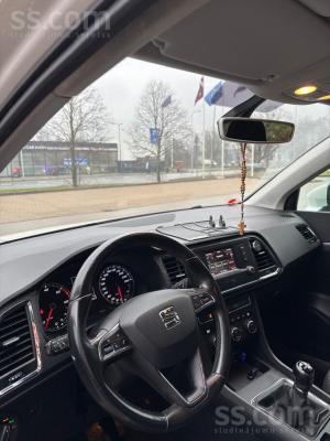 Белый Сеат Ateca 2017 в Рига, объемом двигателя 2.00 л и пробегом 157 тыс. км за 13200 €, фото 6 на AUTOMOTO.COM.LV