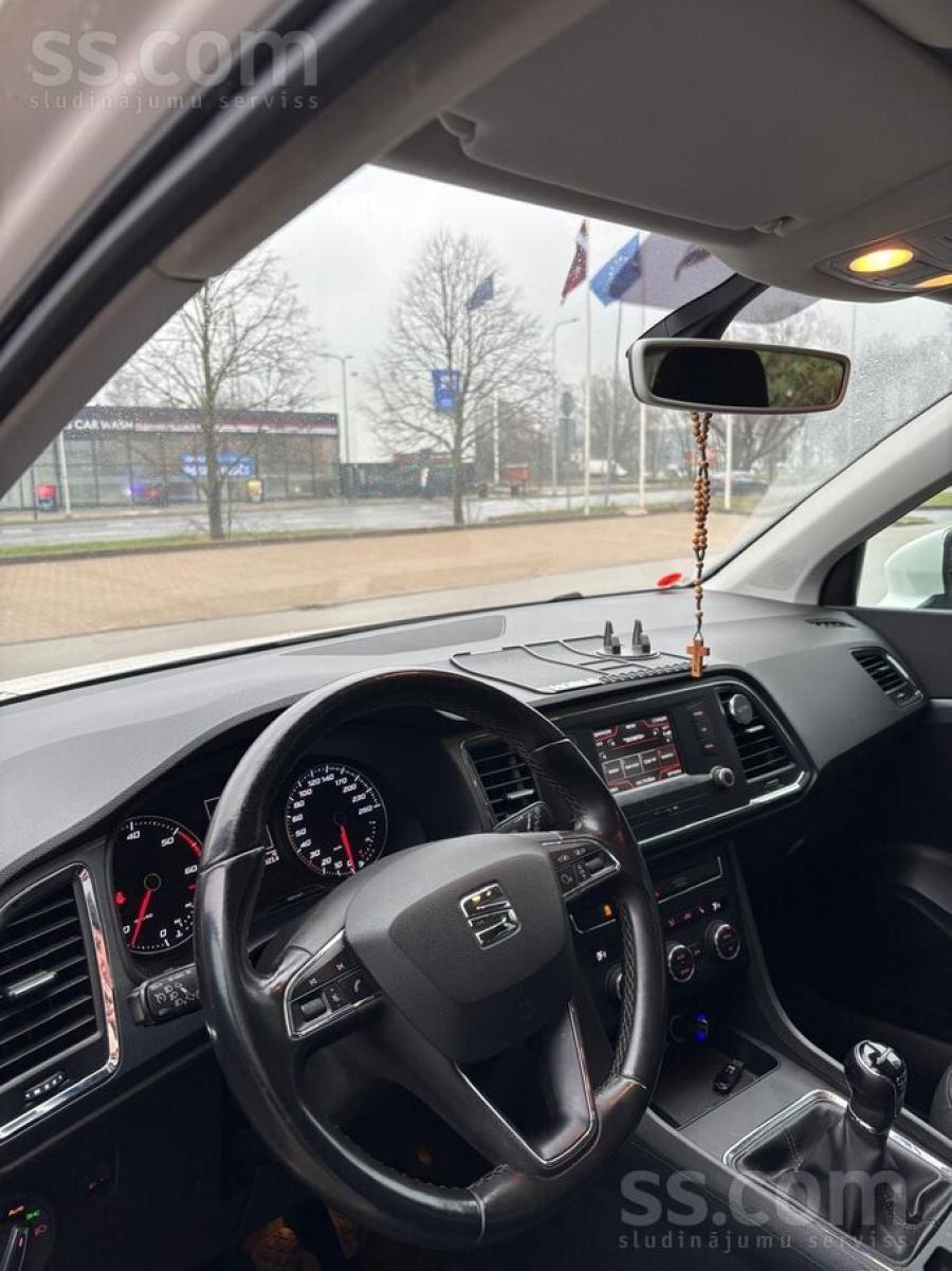 Белый Сеат Ateca 2017 в Рига, объемом двигателя 2.00 л и пробегом 157 тыс. км за 13200 €, фото 6 на AUTOMOTO.COM.LV