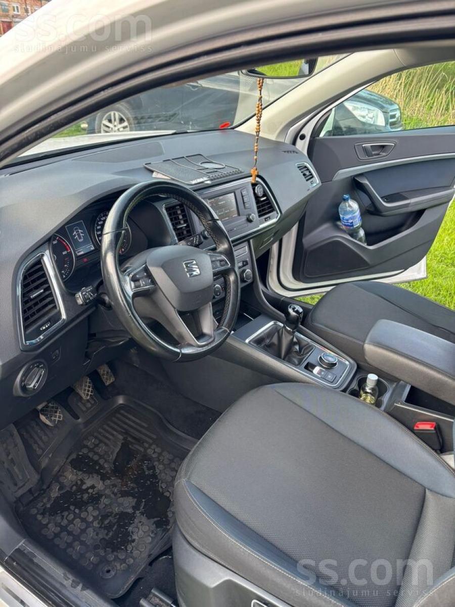 Белый Сеат Ateca 2017 в Рига, объемом двигателя 2.00 л и пробегом 157 тыс. км за 13200 €, фото 11 на AUTOMOTO.COM.LV