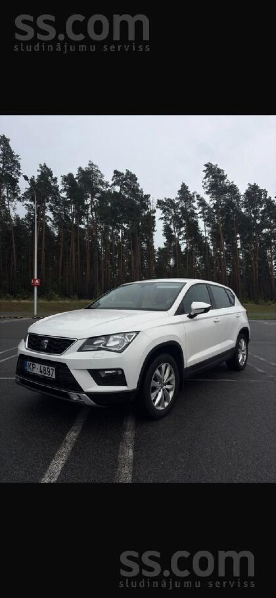 Balts SEAT Ateca 2017 Rīga, ar dzinēja tilpumu 2.00 L un nobraukumu 160 tūkst. km par 12800 €, foto 3 vietnē AUTOMOTO.COM.LV