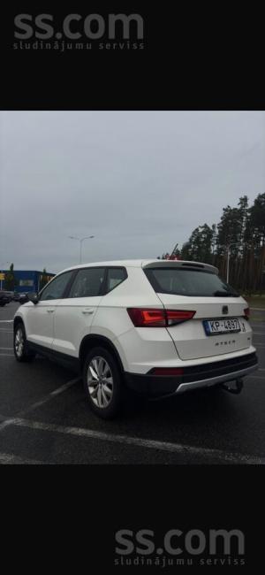 Balts SEAT Ateca 2017 Rīga, ar dzinēja tilpumu 2.00 L un nobraukumu 160 tūkst. km par 12800 €, foto 4 vietnē AUTOMOTO.COM.LV