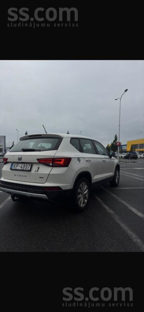 Balts SEAT Ateca 2017 Rīga, ar dzinēja tilpumu 2.00 L un nobraukumu 160 tūkst. km par 12800 €, foto 5 vietnē AUTOMOTO.COM.LV