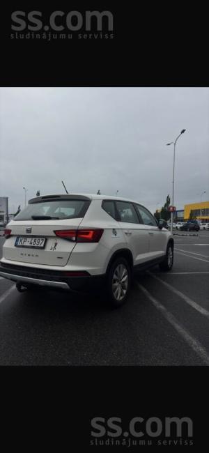Balts SEAT Ateca 2017 Rīga, ar dzinēja tilpumu 2.00 L un nobraukumu 160 tūkst. km par 12800 €, foto 5 vietnē AUTOMOTO.COM.LV