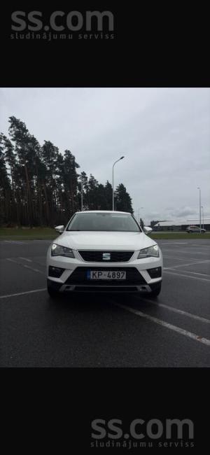 Balts SEAT Ateca 2017 Rīga, ar dzinēja tilpumu 2.00 L un nobraukumu 160 tūkst. km par 12800 €, foto 6 vietnē AUTOMOTO.COM.LV