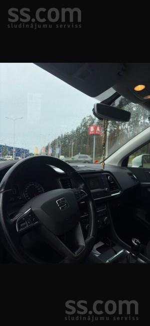Balts SEAT Ateca 2017 Rīga, ar dzinēja tilpumu 2.00 L un nobraukumu 160 tūkst. km par 12800 €, foto 7 vietnē AUTOMOTO.COM.LV