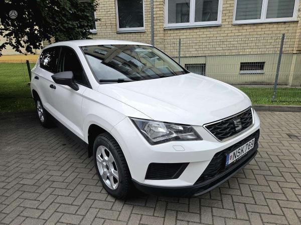 White SEAT Ateca 2017 in Kaunas, with an engine capacity of 1.60 L and mileage of 214 thousand km for 8850 €, photo 1 on AUTOMOTO.COM.LV