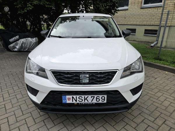 White SEAT Ateca 2017 in Kaunas, with an engine capacity of 1.60 L and mileage of 214 thousand km for 8850 €, photo 2 on AUTOMOTO.COM.LV