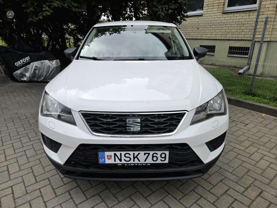Белый Сеат Ateca 2017 в Каунас, объемом двигателя 1.60 л и пробегом 214 тыс. км за 8850 €, фото 3 на AUTOMOTO.COM.LV