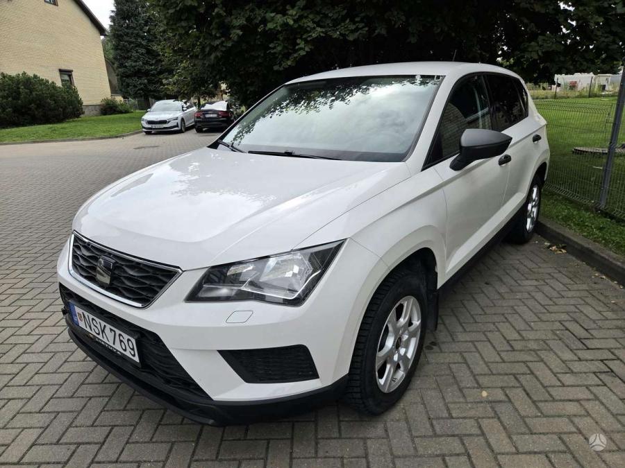 Белый Сеат Ateca 2017 в Каунас, объемом двигателя 1.60 л и пробегом 214 тыс. км за 8850 €, фото 4 на AUTOMOTO.COM.LV