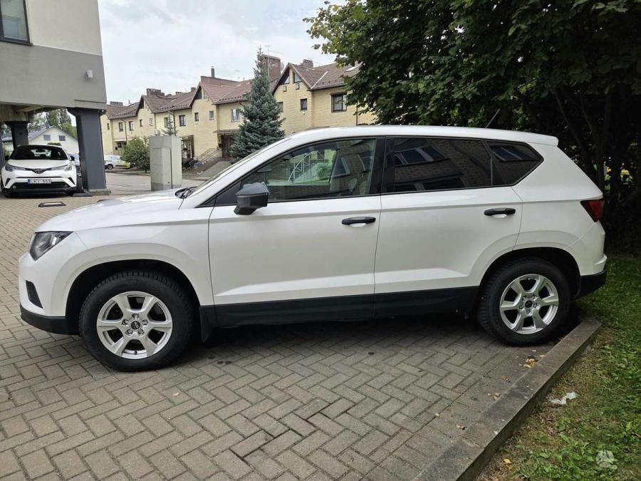 Белый Сеат Ateca 2017 в Каунас, объемом двигателя 1.60 л и пробегом 214 тыс. км за 8850 €, фото 5 на AUTOMOTO.COM.LV