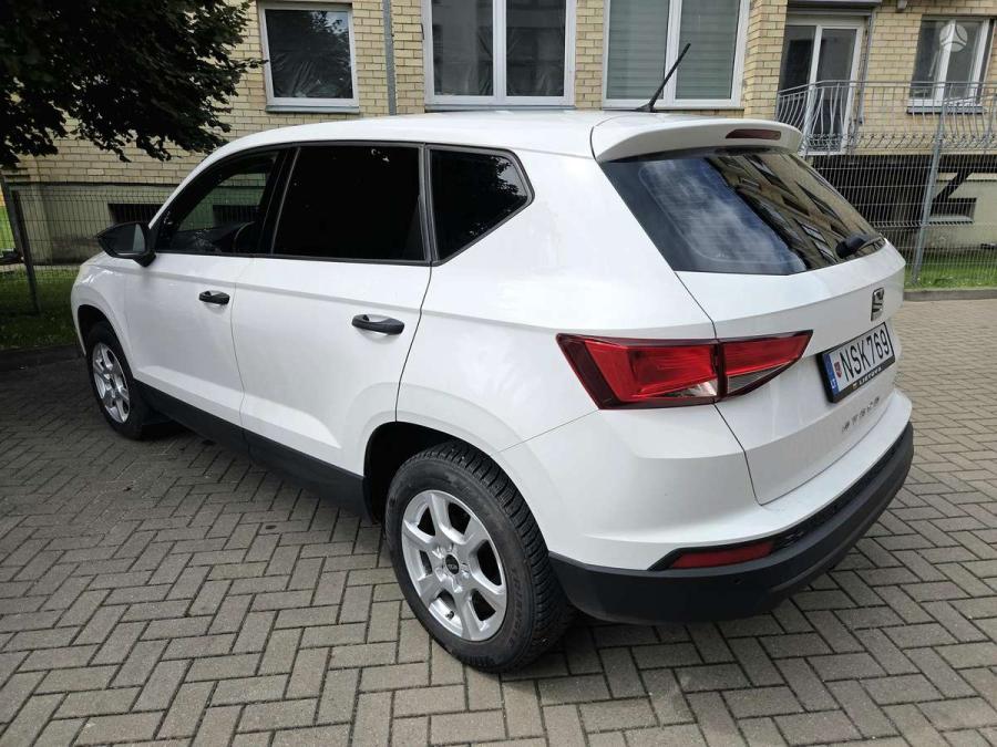 Белый Сеат Ateca 2017 в Каунас, объемом двигателя 1.60 л и пробегом 214 тыс. км за 8850 €, фото 9 на AUTOMOTO.COM.LV