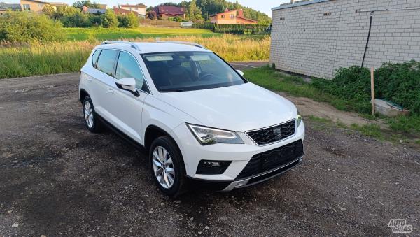 Белый Сеат Ateca 2019 в Алитус, объемом двигателя 1.00 л и пробегом 154 тыс. км за 10999 €, фото 1 на AUTOMOTO.COM.LV